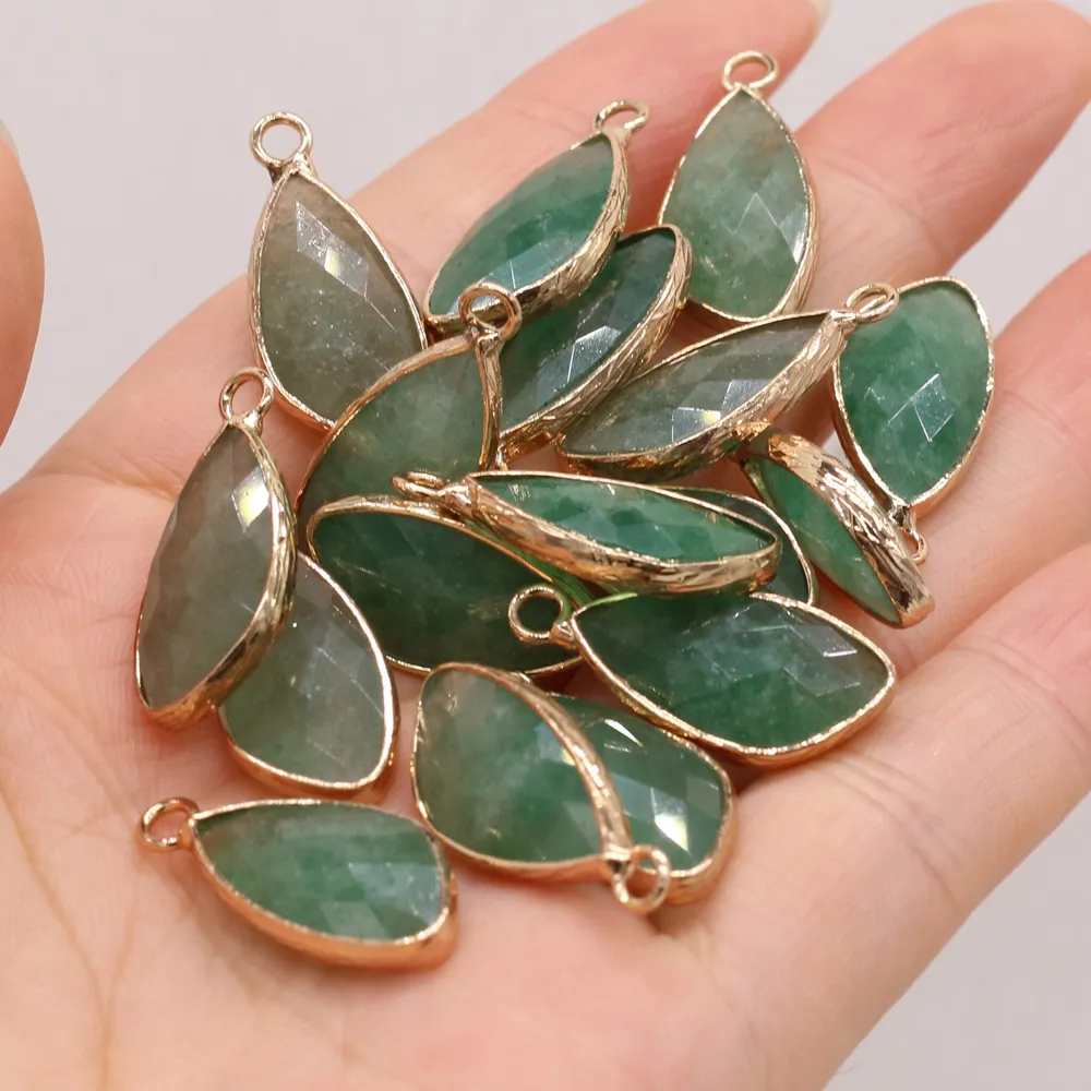 Green Fluorite Pendant Handmade Crafts for DIY Jewelry Making, Natural ...