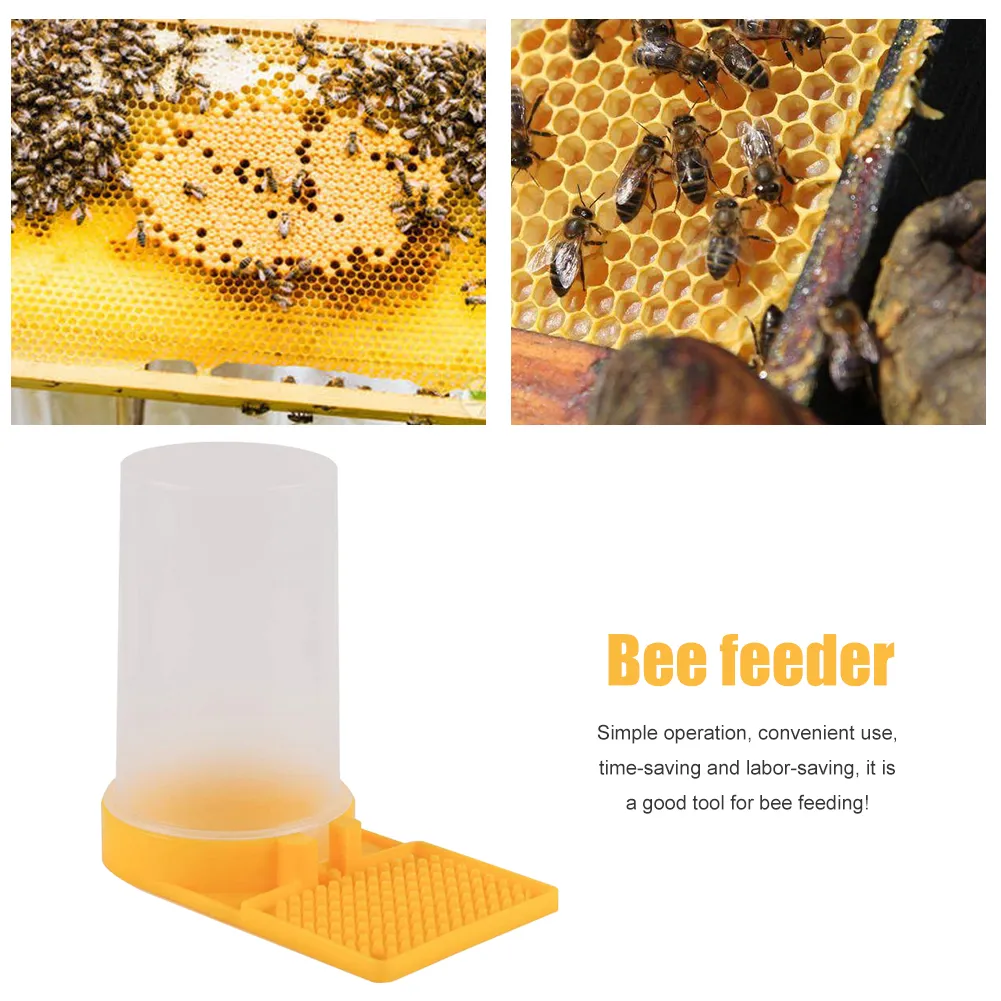 Beekeeping Water Feeder: Safe, Lightweight Plastic Water Box for Honey ...