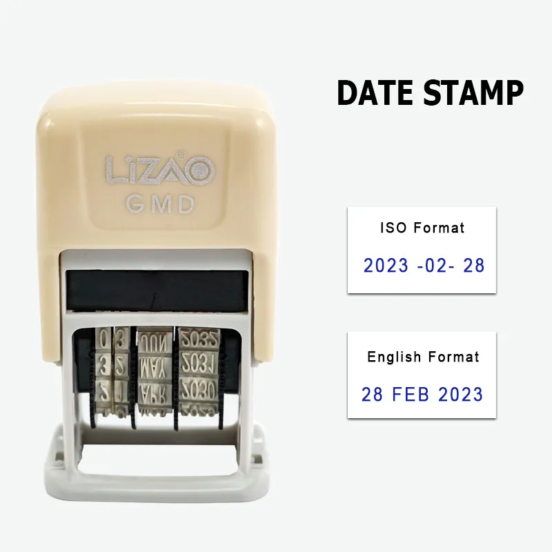 Your Brand Self-Inking Date Stamp | Customizable, Quick-Drying Ink ...
