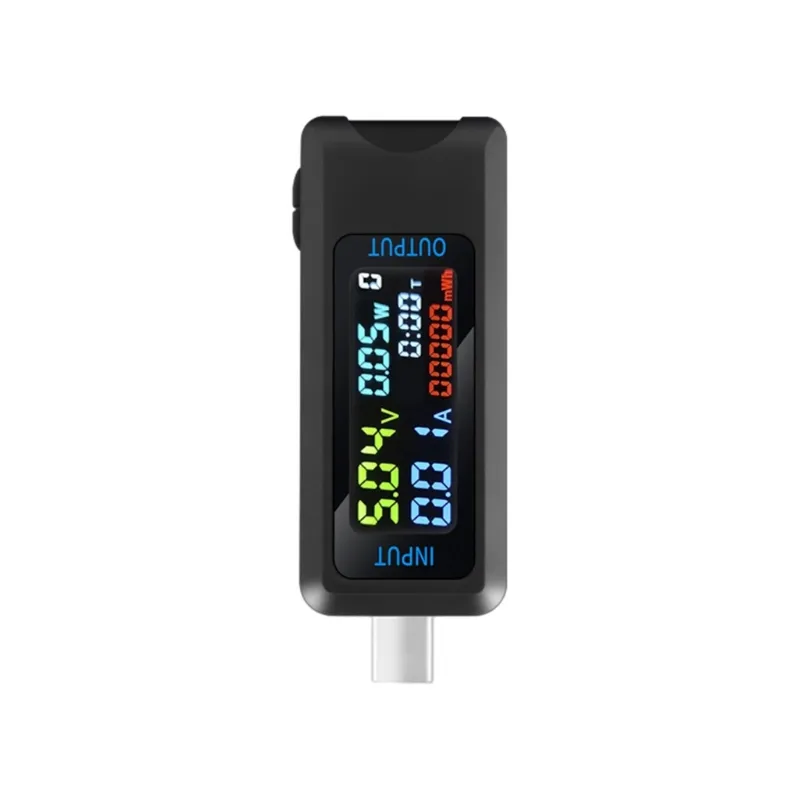 USB C Tester | Digital Power Meter Multimeter Voltage & Current Testing ...