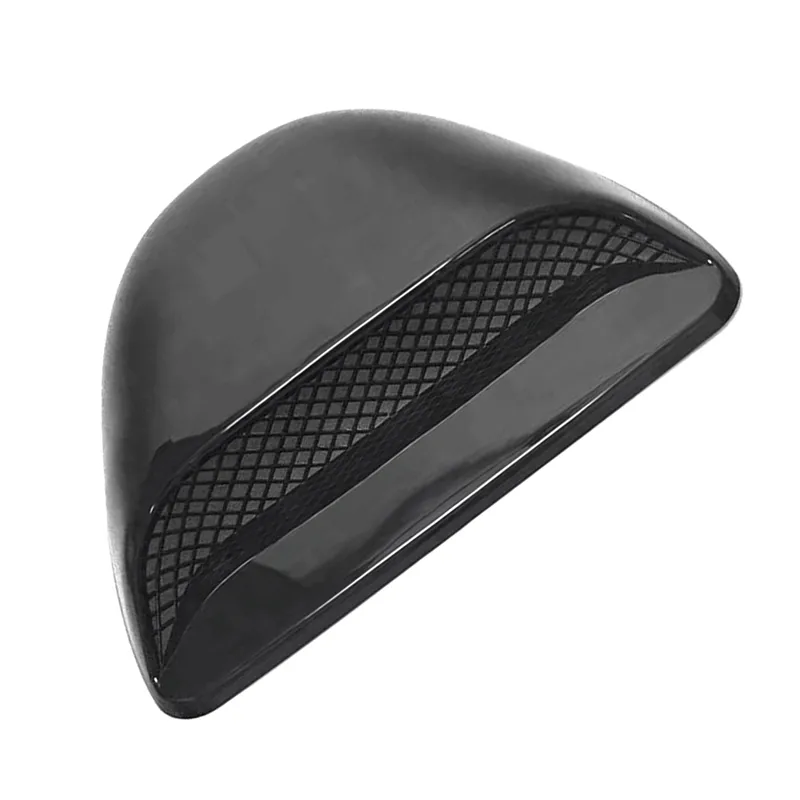 Universal Hood Vents Sleek Black Air Intake Hood Scoop, Decorative ...