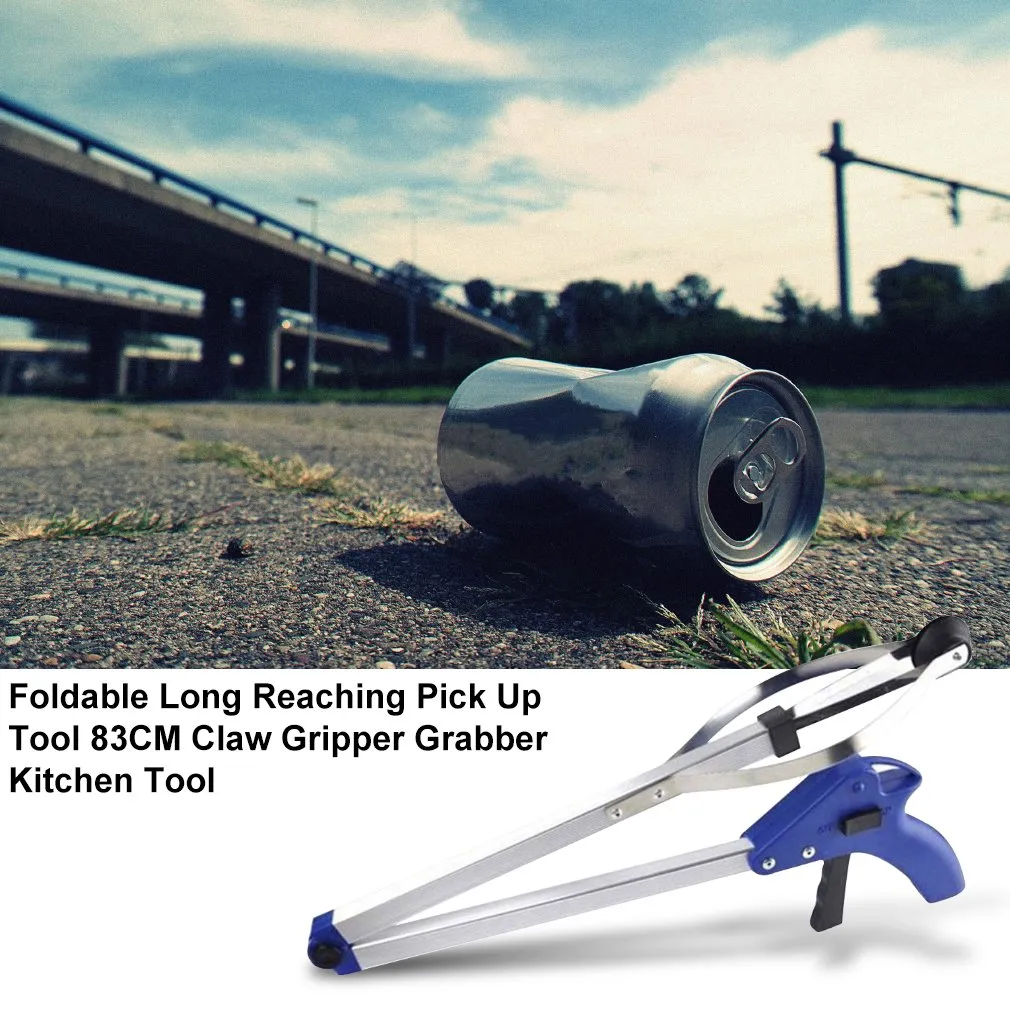 Rubbish Pick Up Tool: Foldable Alloy Trash Grabber, Lightweight For ...