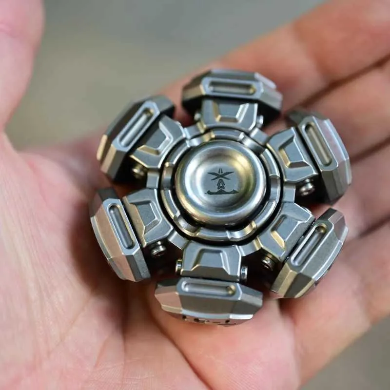 DHgate.com:Stainless Steel Fidget Spinner Toy, TMAX Interlinked ...