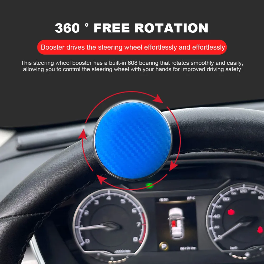 Enhanced Car Steering Wheel Spinner Knob - Effortless Driving Aid for ...