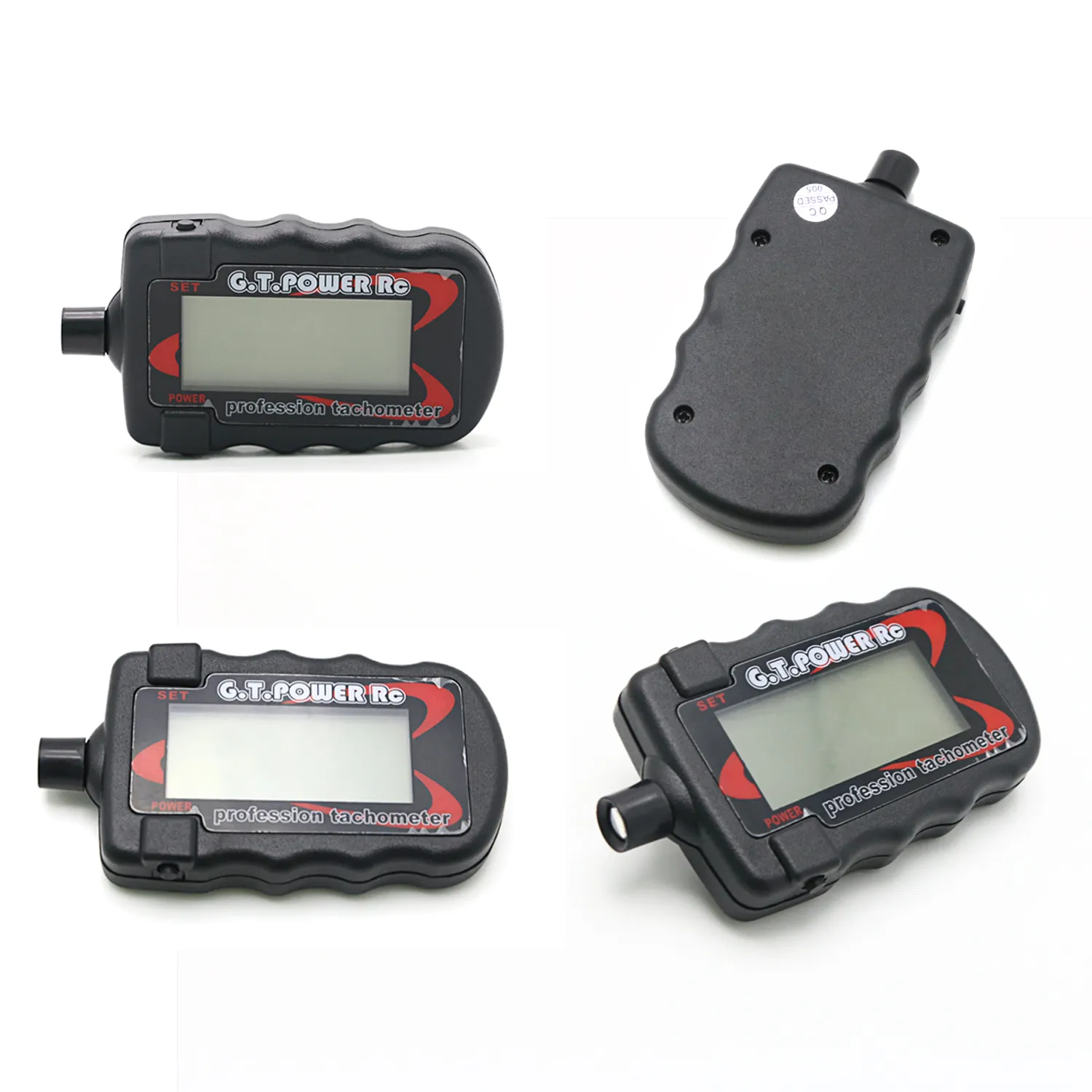 Professional RC Motor Tachometer - Digital Optical RPM Meter for ...