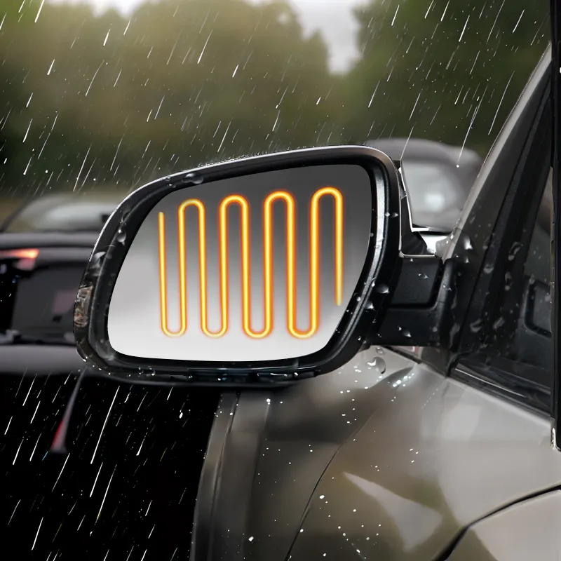 Car Side Mirror Heating Pad - Defog, De-Ice & De-Frost for Safe 2024 ...