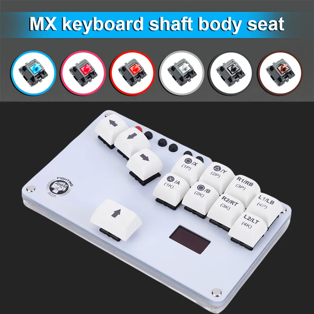 FightingBox Mini HitBox SOCD Fighting Stick Controller WASD Mixbox ...