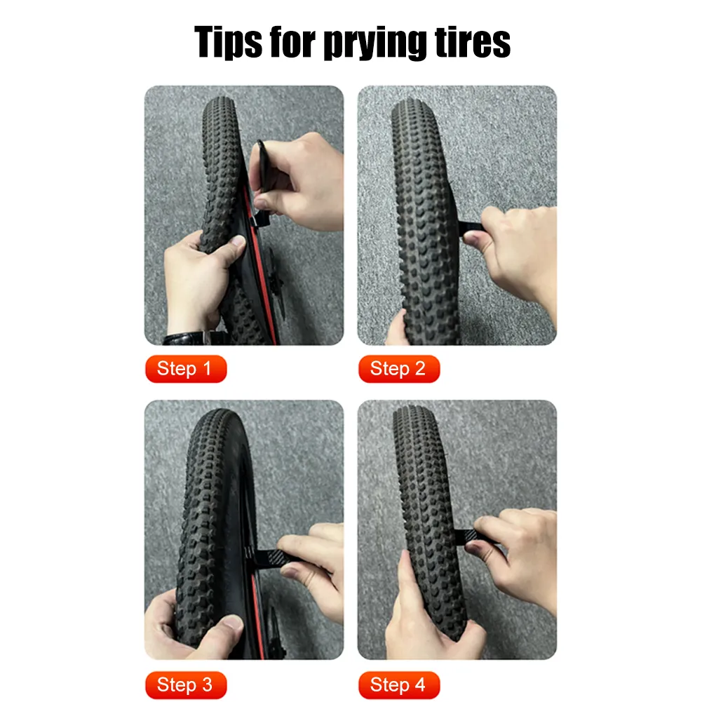 DHgate.com:Pro Bike Tire Levers - Durable Steel Portable Tire Openers ...
