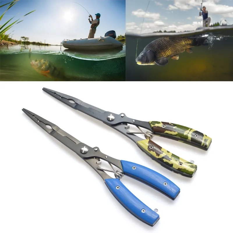 DHgate.com:SS420 Steel Multi-Tool Fishing Pliers with Hook Remover ...