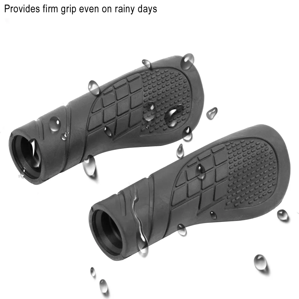Waterproof Anti-slip Rubber Handlebar Grips Replacement for Kugoo M4 ...