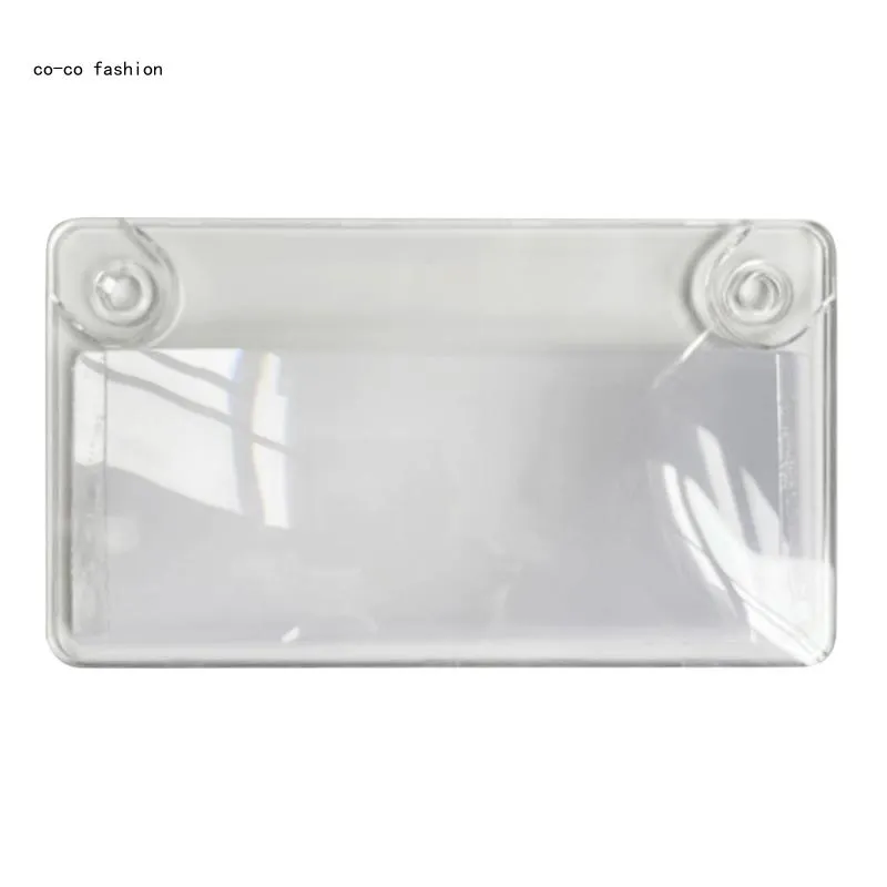 DHgate.com:Resilient License Plate Shield: Dark Tinted Cover for ...