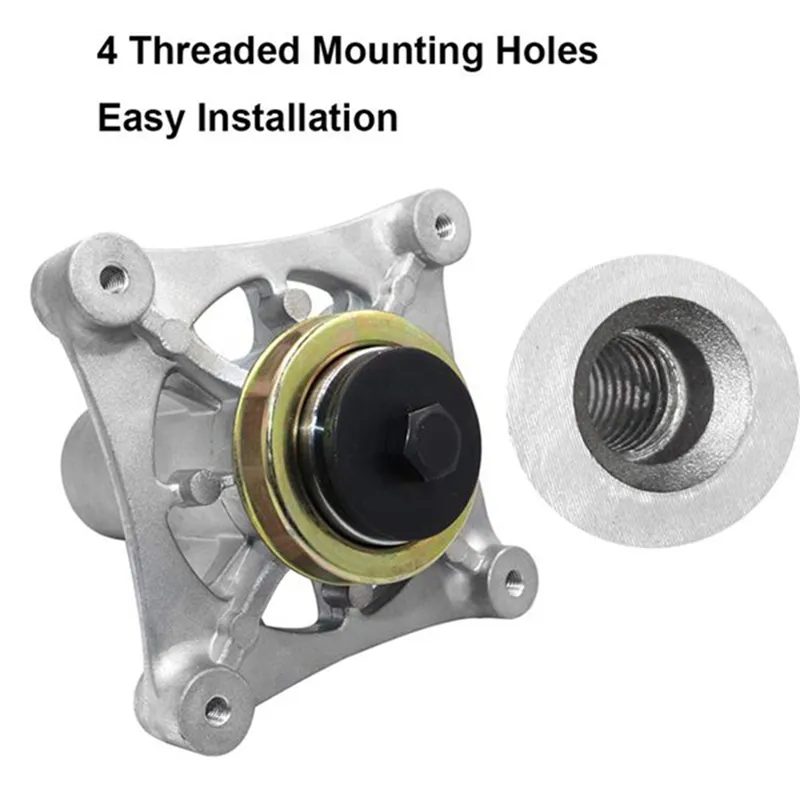 Mower Deck spindle of thread for Husqvarna Mandrel Assembly - 2 Pack ...