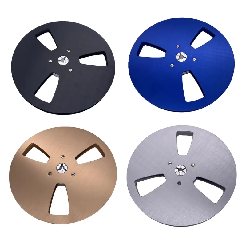 Metal 3 Hole 1/4 7 Inch Empty Reel for Reel to Reel Tape Recorder from ...