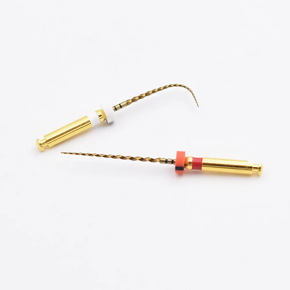 Premium Dental Gold Files - Flexible Rotary Endodontic Files, Heat ...