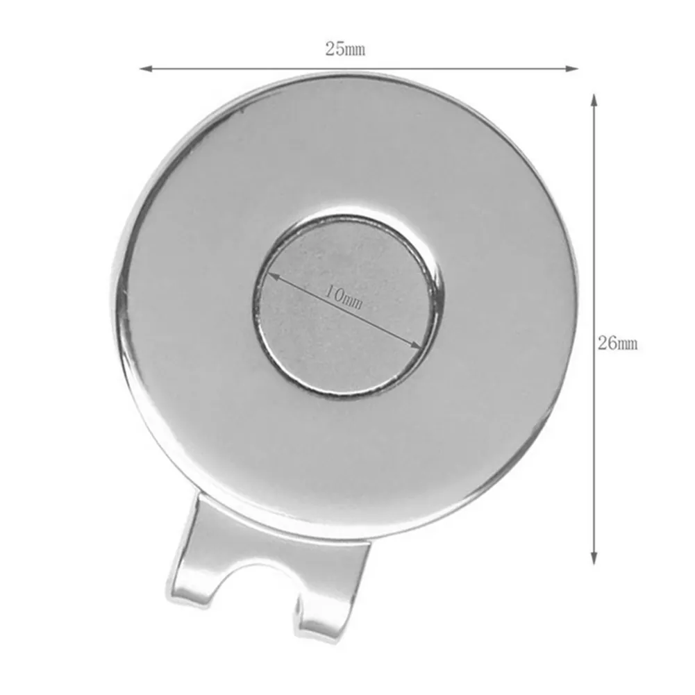 Wear-resistant Golf Cap Clip, 25mm Diameter Professional Hat Clip for ...