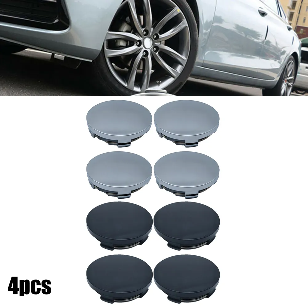 Automotive Hub Cap Replacement 4-Pack Snap-On Wheel Hub Caps - Sleek ...