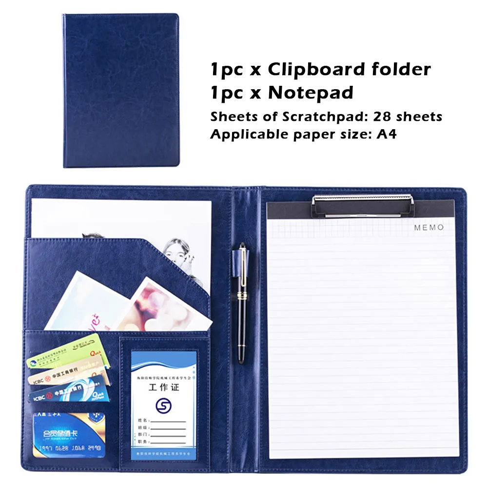 Folding Bow Clipboard Folder, 6 Pack A4 Foldable Clipboards File Folder ...