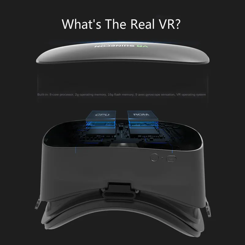 DHgate.com:SC Ai06 VR Glasses: 2K 3D Immersive VR Headset with AR ...
