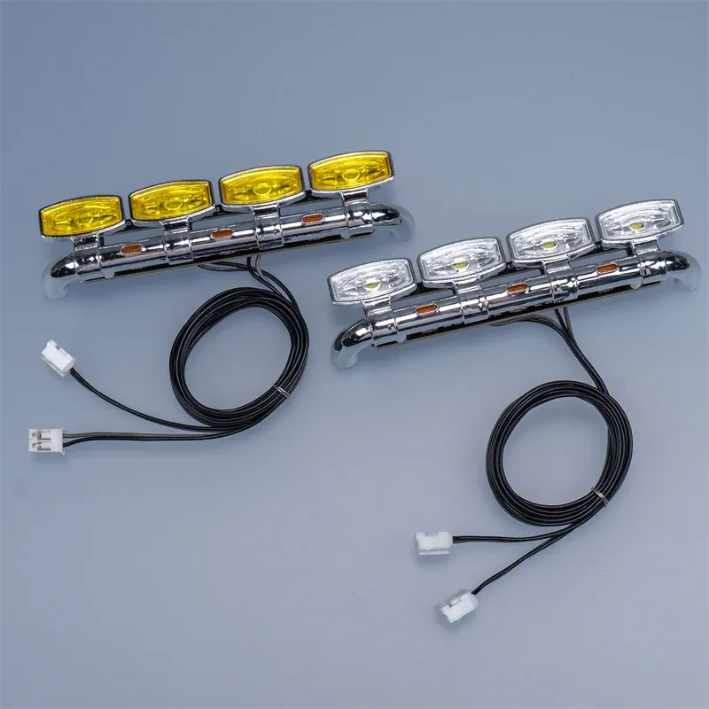 RC Bumper Car Spotlights: Front Bumper LED Light Set For 1/14 Scale ...