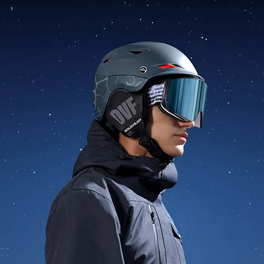 Pro Ski Helmet for Men & Women - ABS PC Shell, Impact Resistance, Size ...