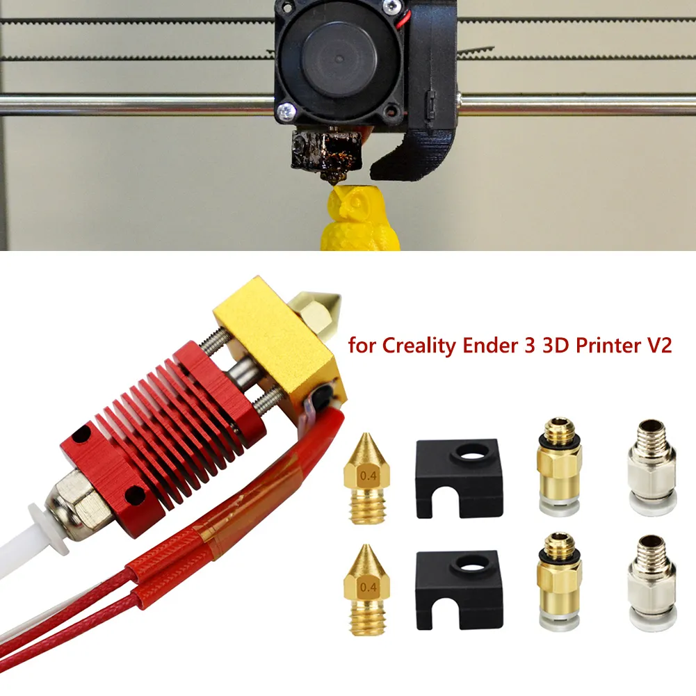 DHgate.com:9pcs Assembled Extruder Hot End Kit for Creality Ender 3 V2 ...