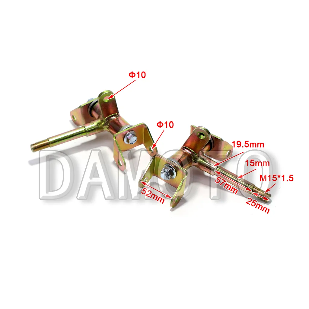 ATV Steering Strut Knuckle Spindle With Wheel Hub ... From Ddmyearth ...