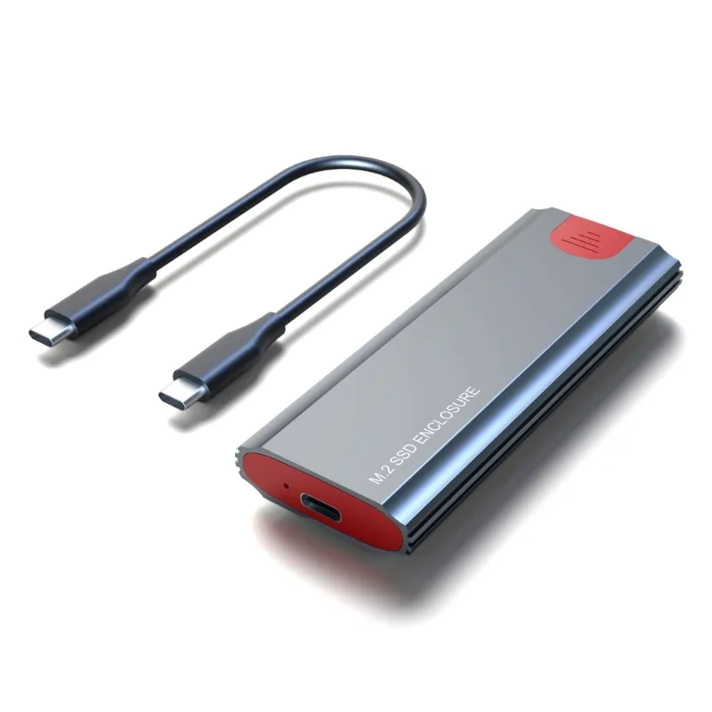 NVMe SSD Enclosure Tool Free Aluminum Case With Type C 3.1 Gen2 ...