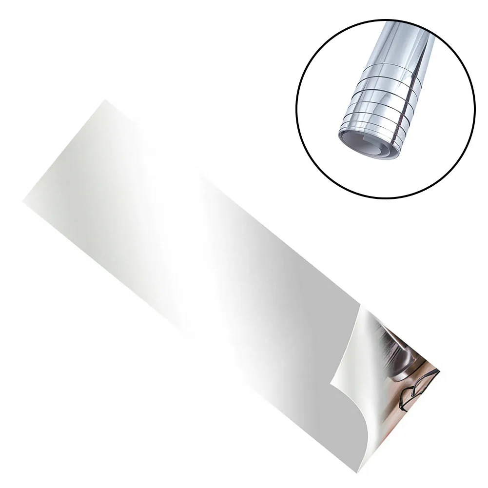 DIY Mosaic Mirror Sticker - 20x200cm Self-Adhesive Decor for Home ...