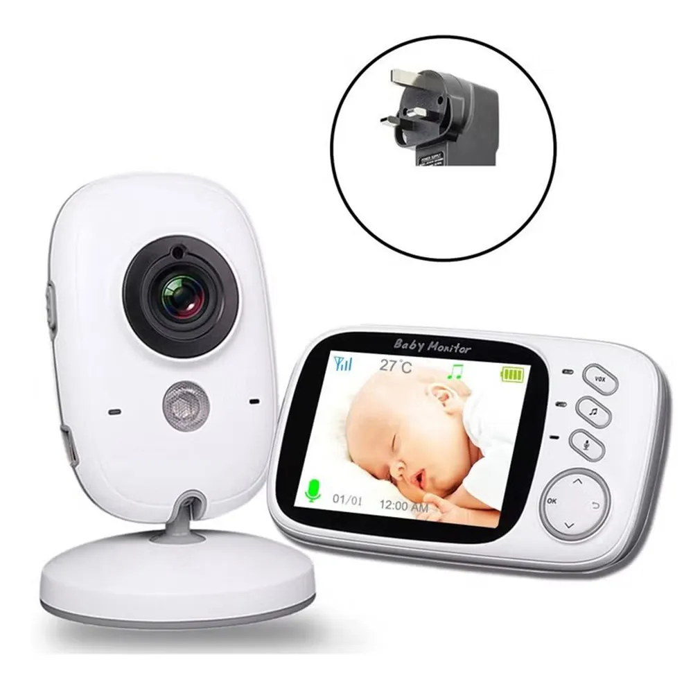DHgate.com:VB603 3.2" LCD Video Baby Monitor, 2.4G Wireless Two-way ...