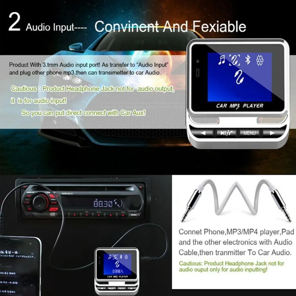 Car FM Transmitter Bluetooth MP3 Player Wireless... From Ddmymaster ...