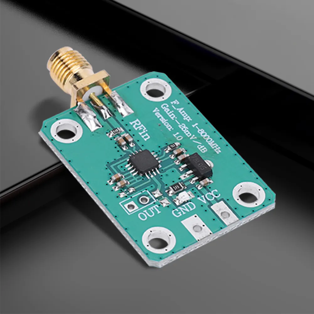 DHgate.com:RF Logarithmic Detector Module, AD8318, 7-15V DC, 70dB Amplifier, Power Meter Board ...