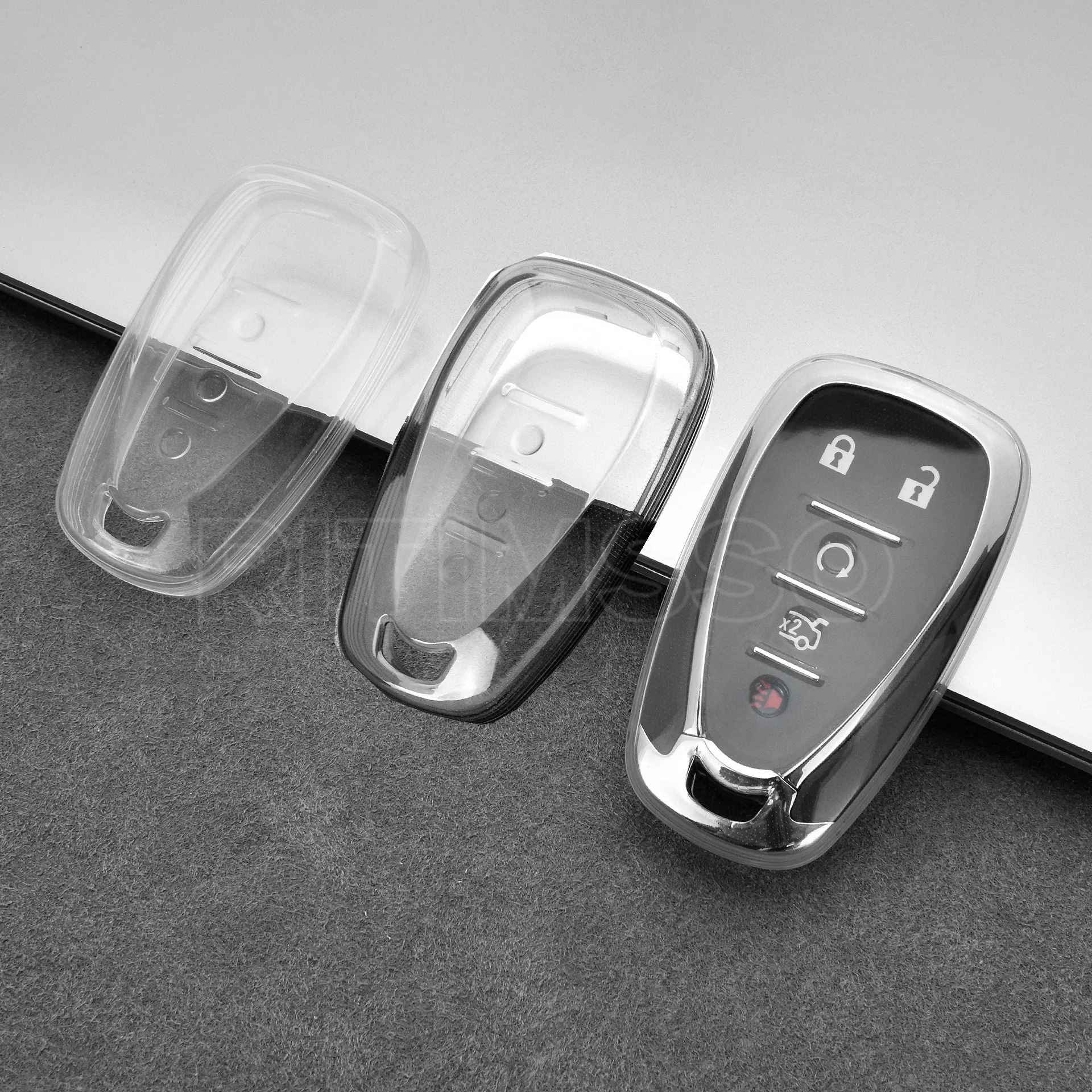 Chevrolet Car Key Case Cover Durable Silicone Protector For Cruze ...