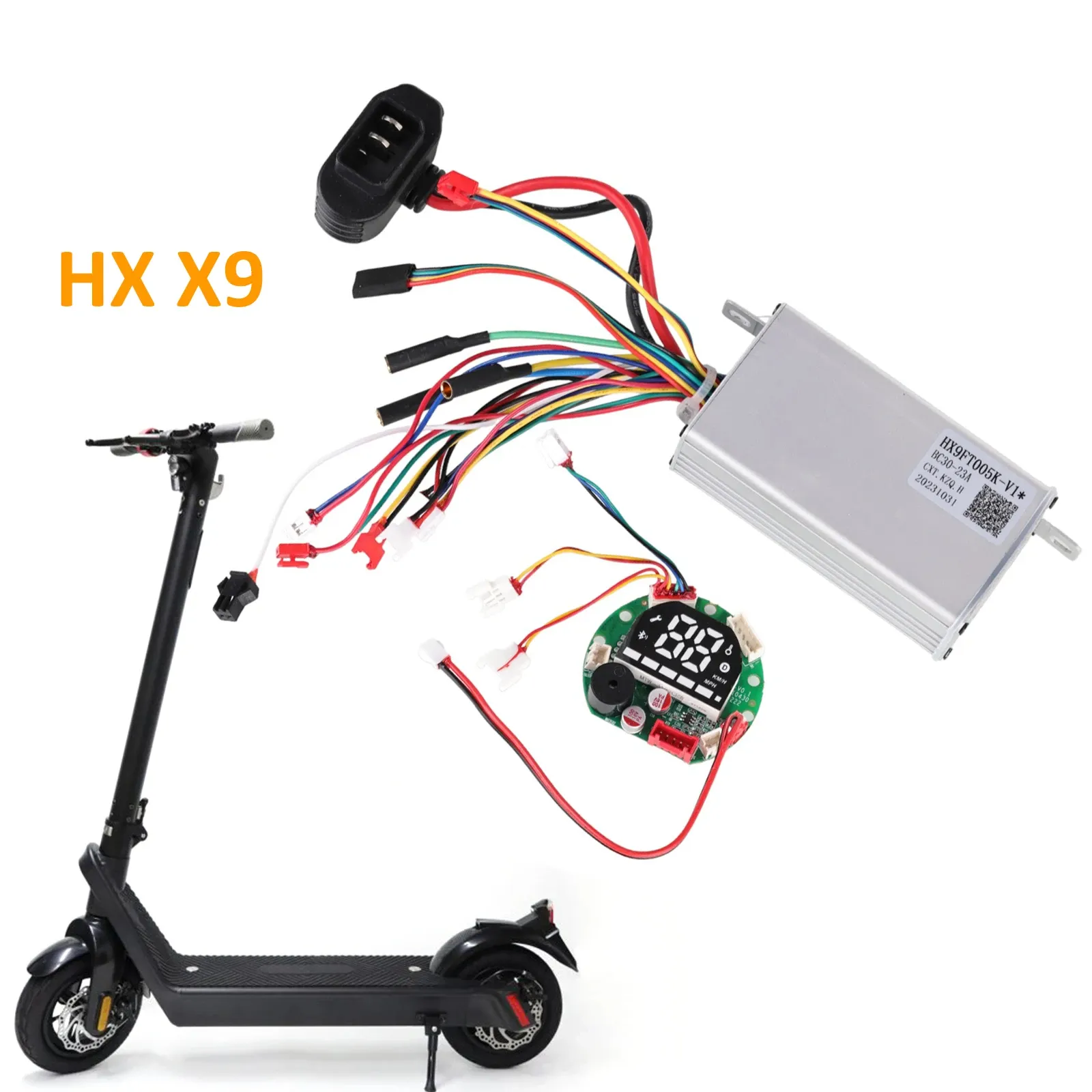 36V Dashboard/Motor Controller For HX X9 Electric Scooter Module ...