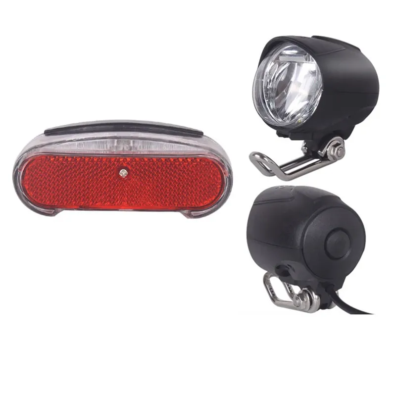Bike Lamp Light Electric Bicycle Taillight 6V 48V LED Rear Light For E ...