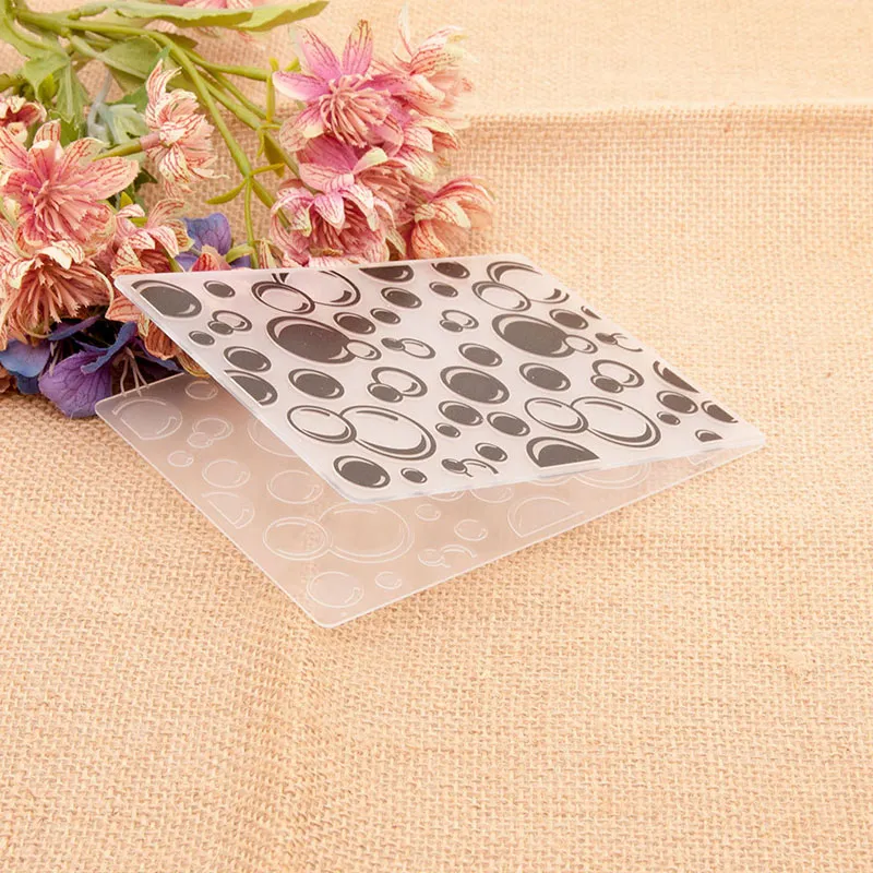 3D Embossing Folder Set Transparent Plastic Plates... From Ddmyearth ...