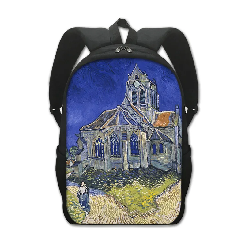 Famous Oil Painting Backpack Tears Kiss, Water... From Ddmylucky, $53. ...