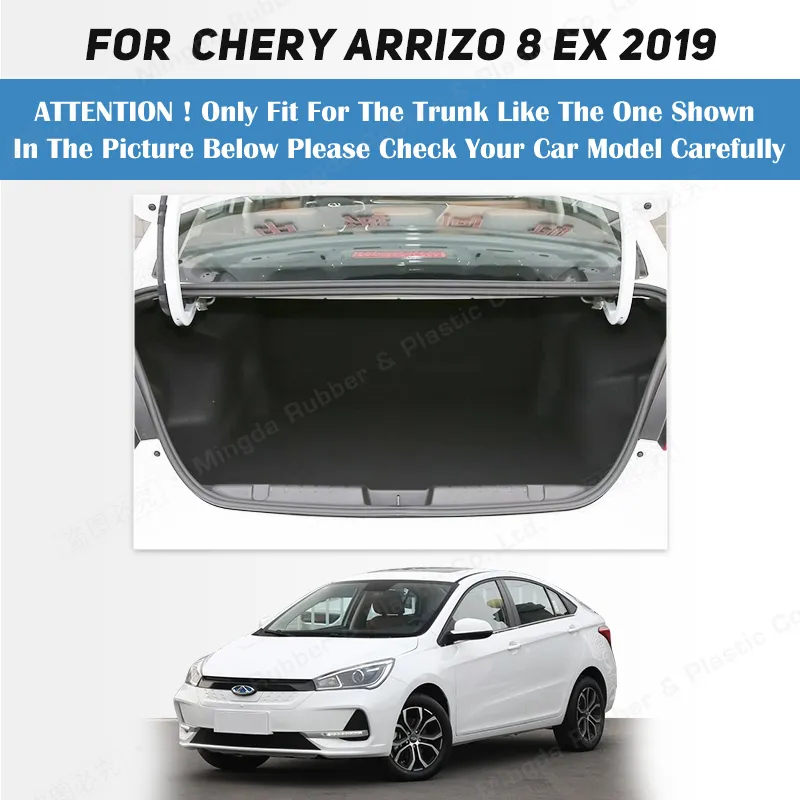 2024Chery Arrizo 8 EX Full Coverage Trunk Mat: Durable, Waterproof Car ...