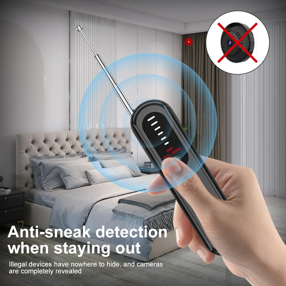 RF Signal fire detector with Hidden Camera, Anti-Spy Detection ...