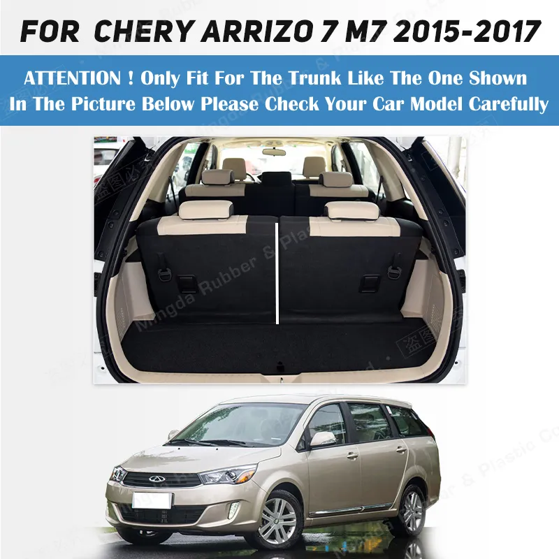 Chery Arrizo 7 M7 Black Leather Full Coverage Trunk Mat Protector Pad Cargo Liner from Dhgate ...