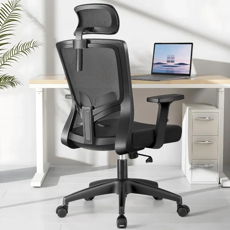 Ergonomic Tilting Office Chair With Height Adjustable Lumbar Support And Headrest Ideal For Office And Computer Use With 2D Armrest From Homepro9 166.97 DHgate.Com