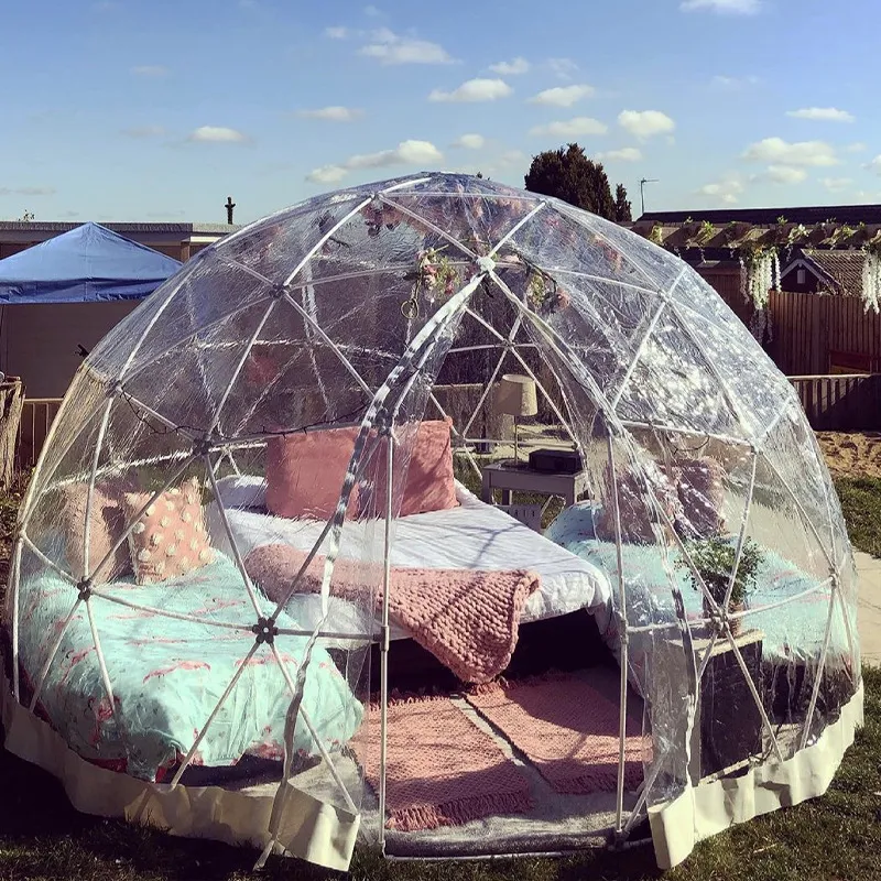 Bubble Tents Clear Bubble Tent Outdoor Transparent Dome Tent Garden ...