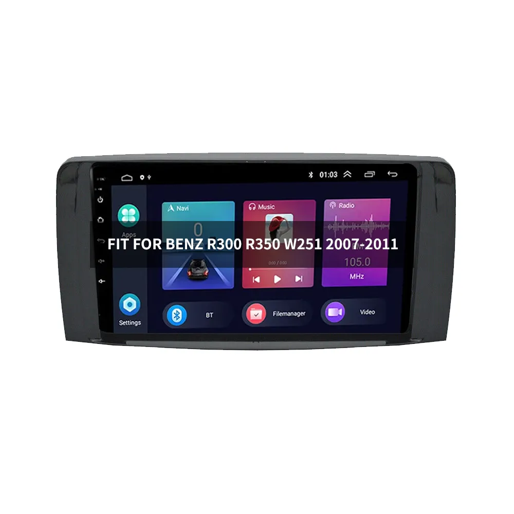 Mercedes Benz R Class 9" nissan micra stereo frame Install Panel for ...
