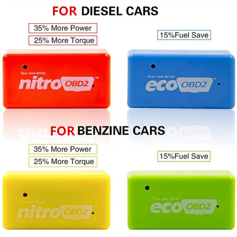 Eco-Friendly 4-Color Car & Truck Fuel-Saving OBD2 Chip Tuning Box from ...