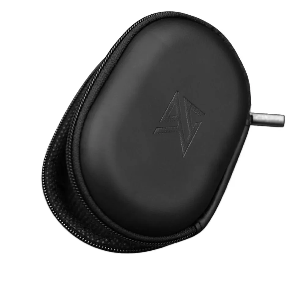 Premium PU Leather Earbuds Carrying Case | Compact Earphone Storage ...