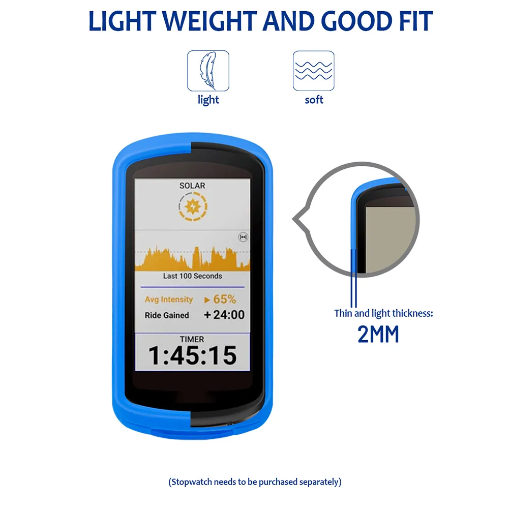 Garmin Edge 1040 Bike Computer Case | Silicone Protective Cover ...