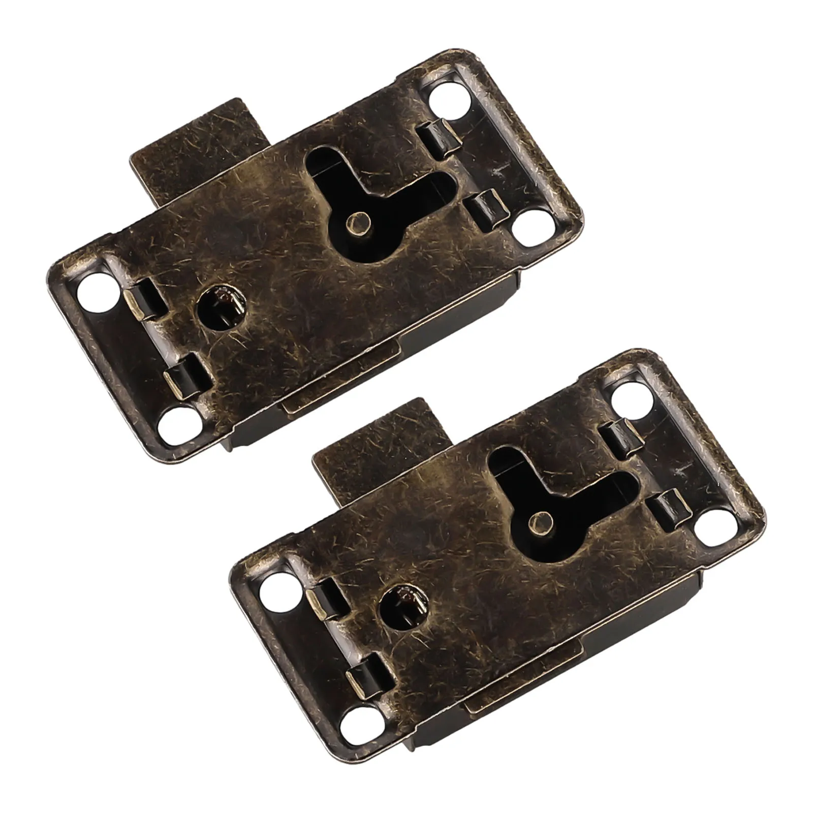 2 Pack Vintage Cabinet Locks Furniture Hardware with Keys, Rustic ...