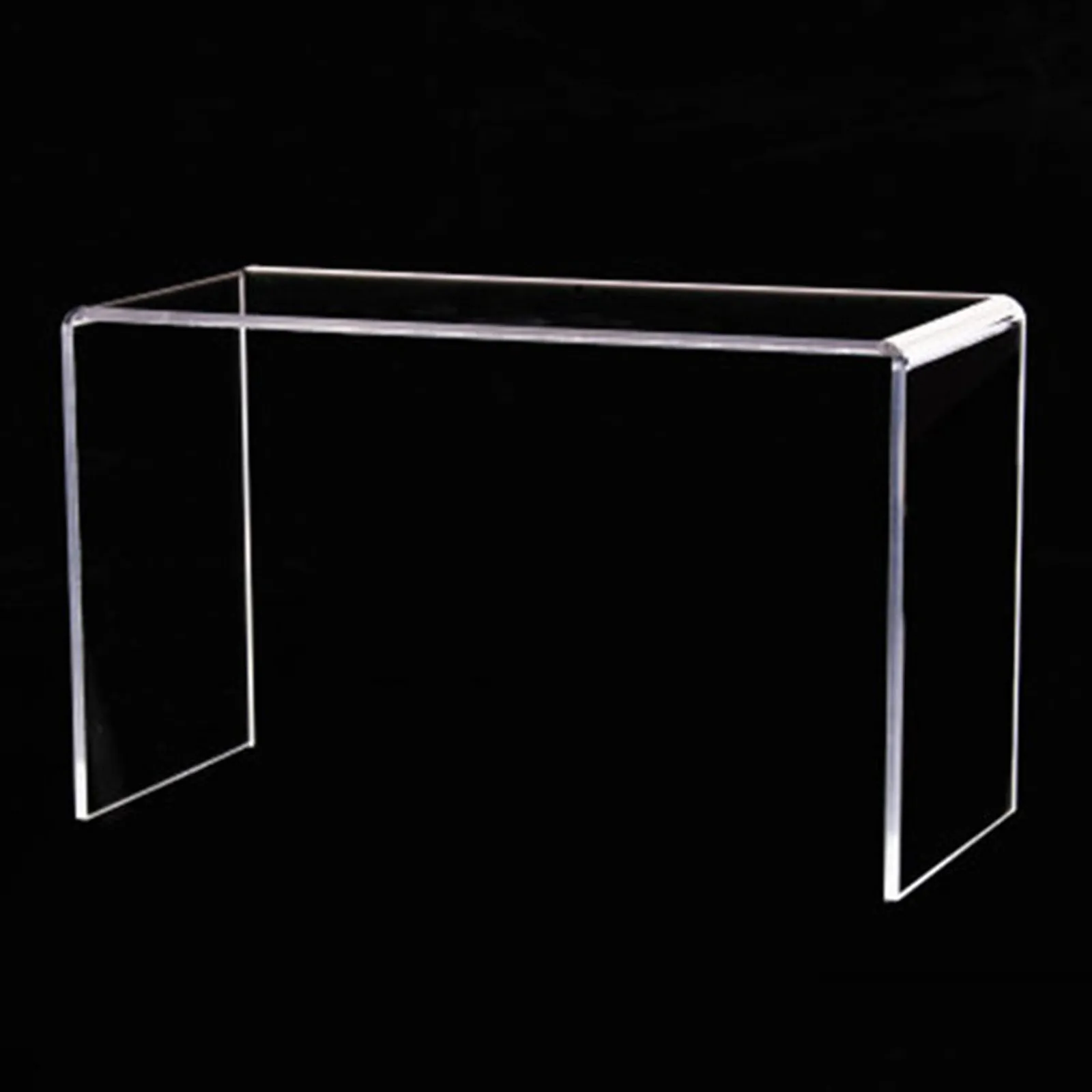 Acrylic Display Stand U Shaped Ladder Shelf For Handbags, Shoes ...