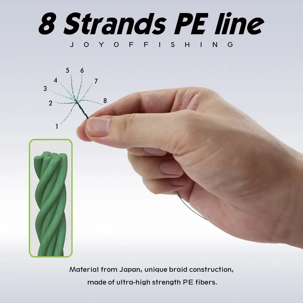 DHgate.com:JOF8 Braided Fishing Line - 300M Multifilament PE Line for ...