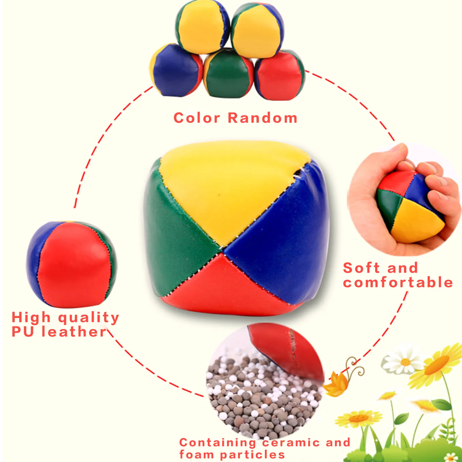 Learn to Juggle Balls for Beginners - ful Soft Juggling Balls Kit ...