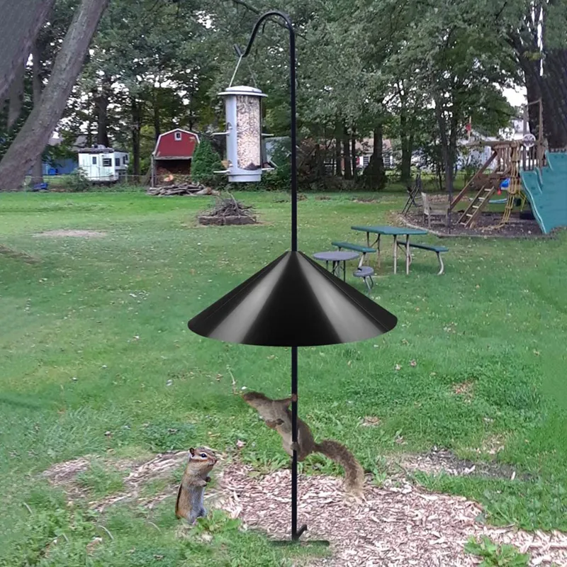 Premium Bird Feeder Guard - Stop Rodents! Galvanized Protection for ...